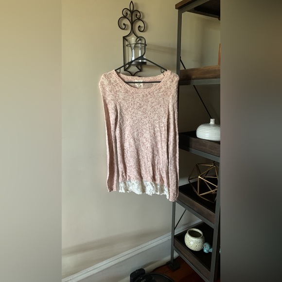 Hippie Rose | Sweaters | 448beautiful Pink Colored Sweater Sort Of Thin ...